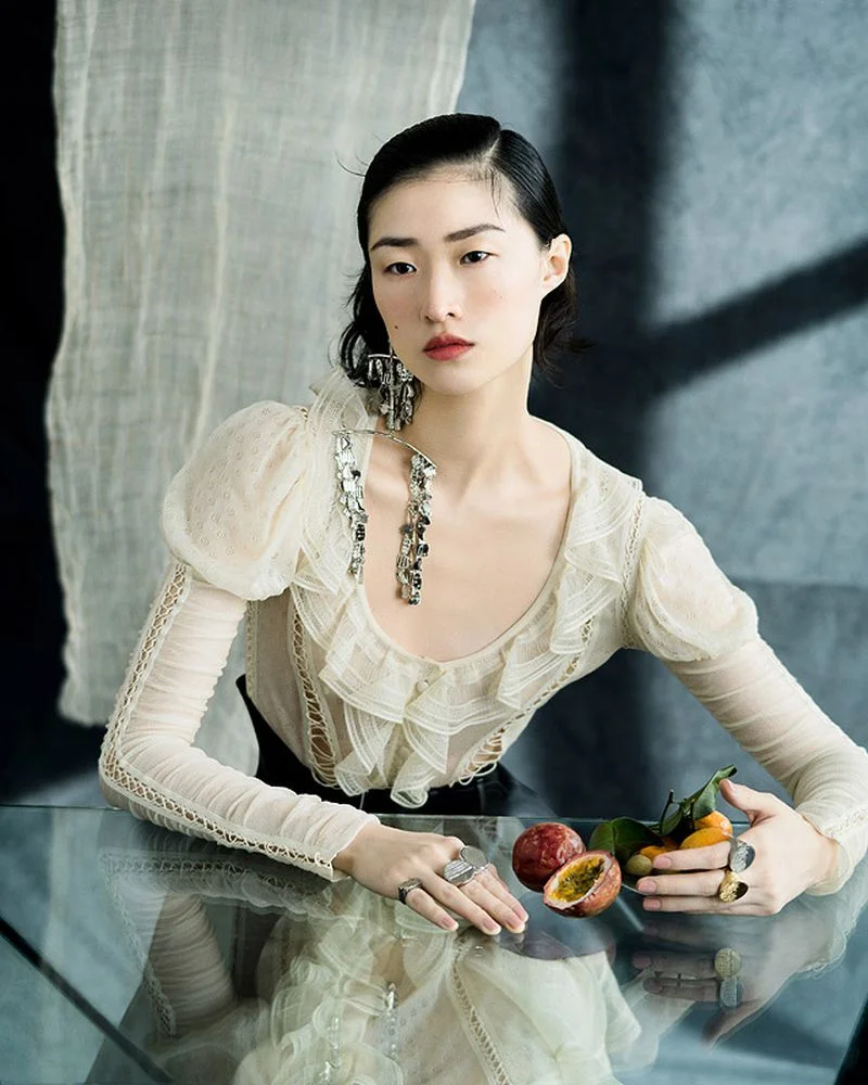 Jingna Zhang Flashes Chu Wong In Utilitarian Luxury For Harper's Bazaar ...