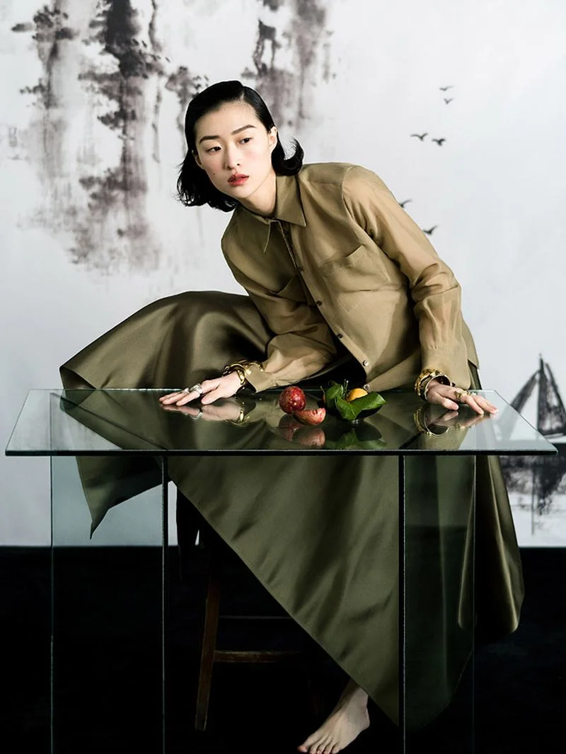 Jingna Zhang Flashes Chu Wong In Utilitarian Luxury For Harper's Bazaar ...