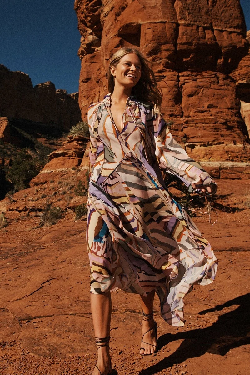 Anna Ewers By Lachlan Bailey For H&M Studio Invites Glam Explorers To ...