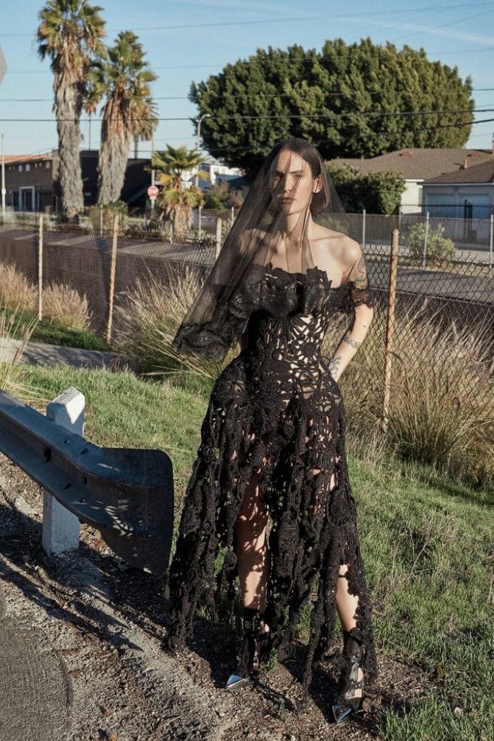 Jane Moseley Wears Black Widow Style Lensed By Agata Pospieszynska for ...