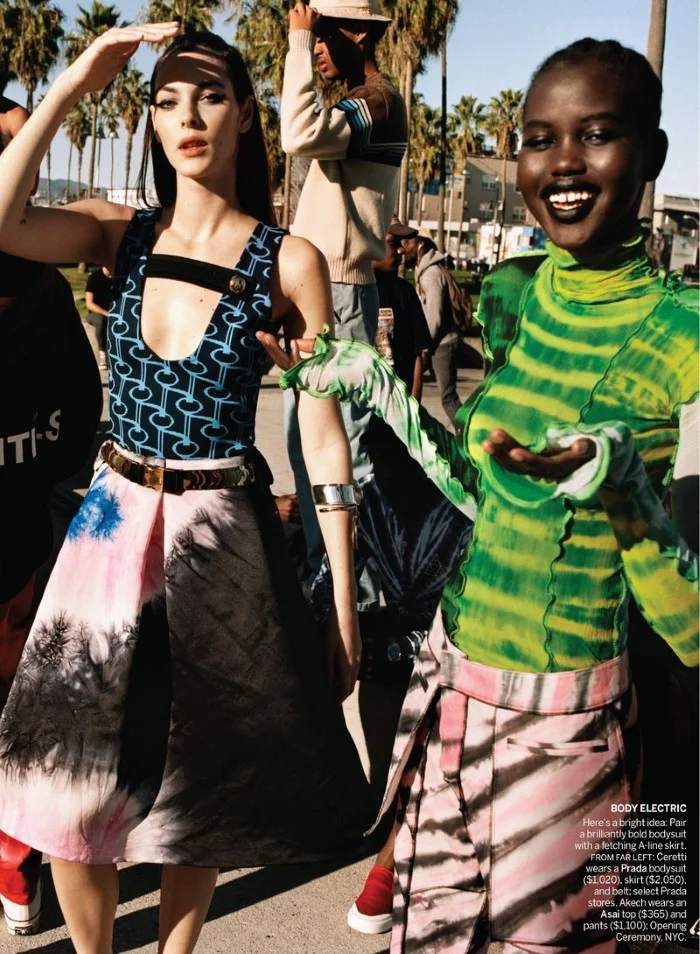 Angelo Pennetta Flashes Abby, Adut, Mica, Paloma + Vittoria In 'Go West ...