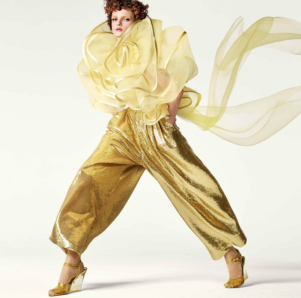 Primrose Archer Is Living Large, Lensed By Steven Meisel In Marc Jacobs ...