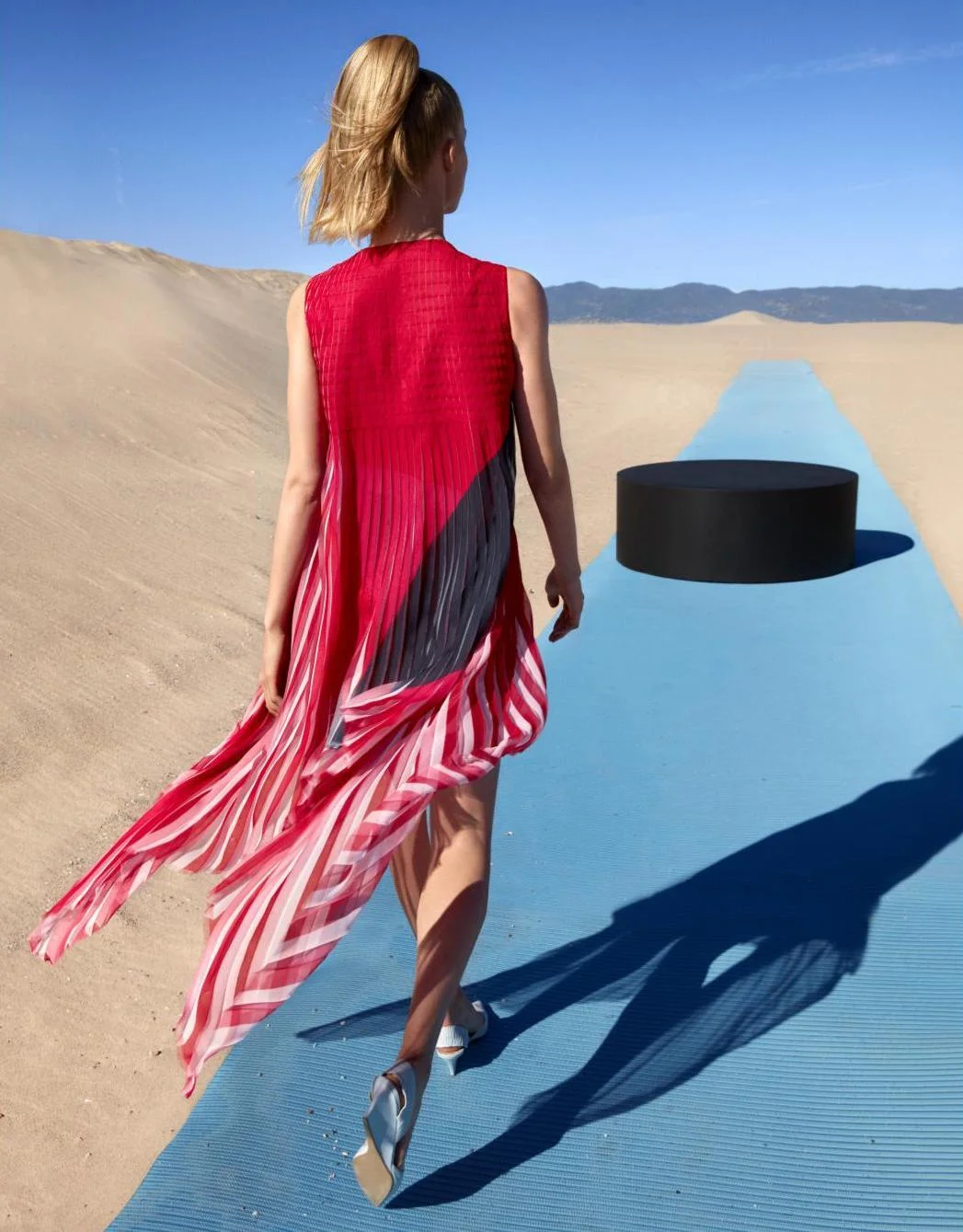 Camilla Akrans Captures Abby Champion In 'Pleats Please' For Harper's ...