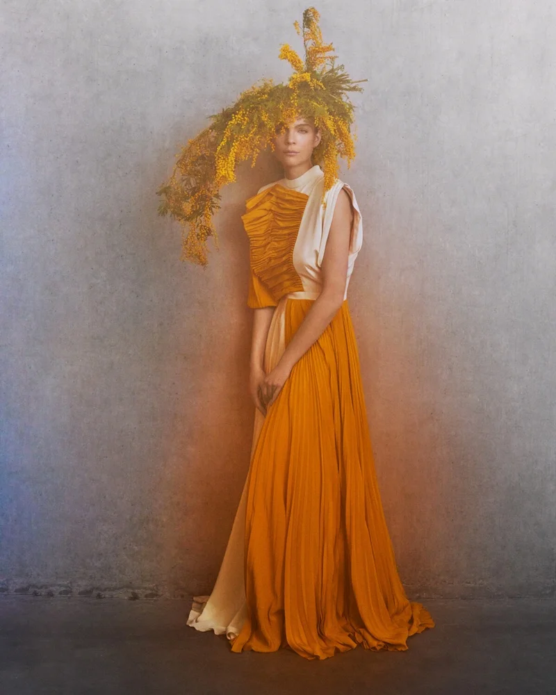 Kim Noorda Wears Bold Extravagance Lensed By Damian Foxe For How To ...