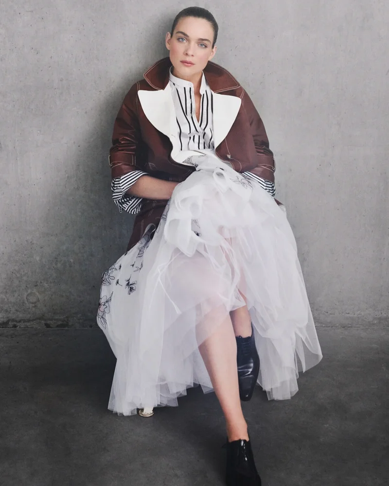 Kim Noorda Wears Bold Extravagance Lensed By Damian Foxe For How To ...