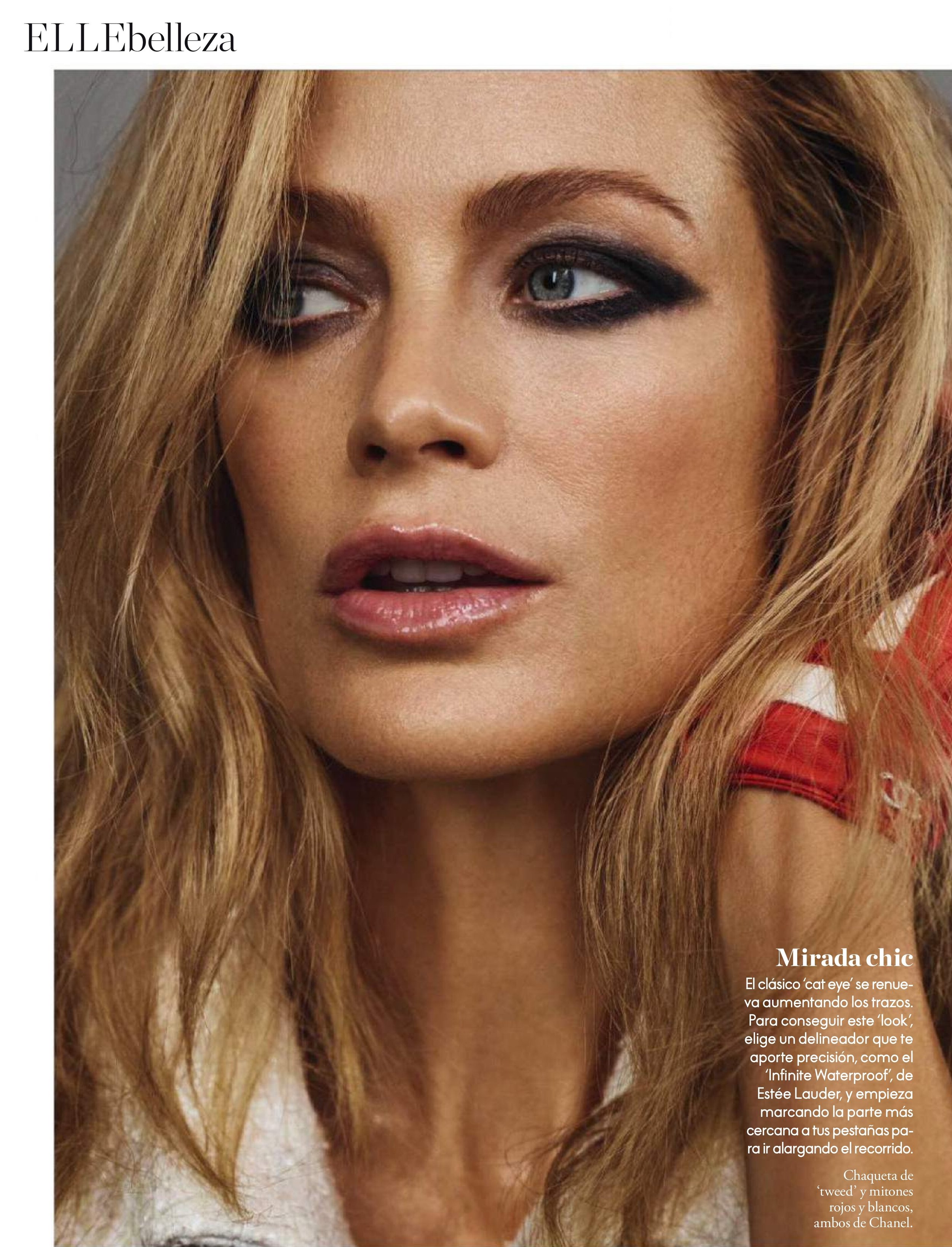 Victor Demarchelier Eyes Model Icon Carolyn Murphy For ELLE Spain April ...