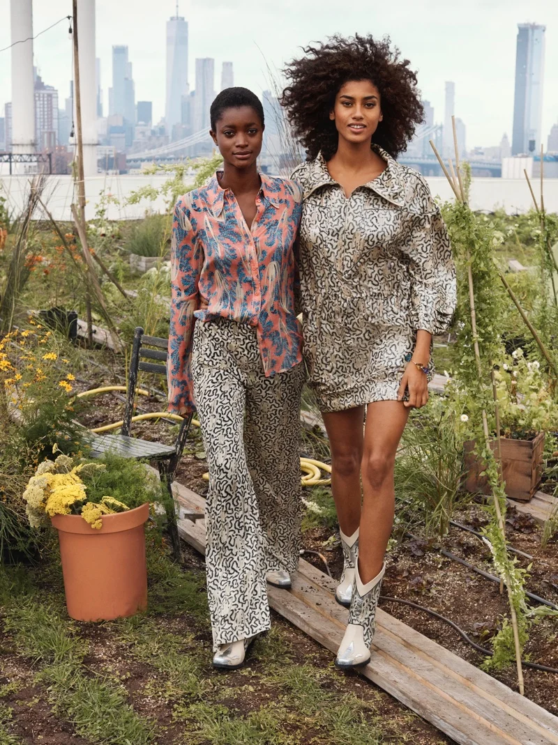 Pineapple + Orange Fabrics Rock Sustainable H&M Conscious Exclusive ...