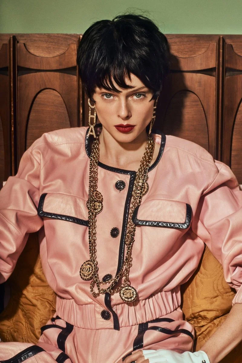 Coco Rocha Looks Sharp In Caleb & Gladys Images For Grazia Italy March ...