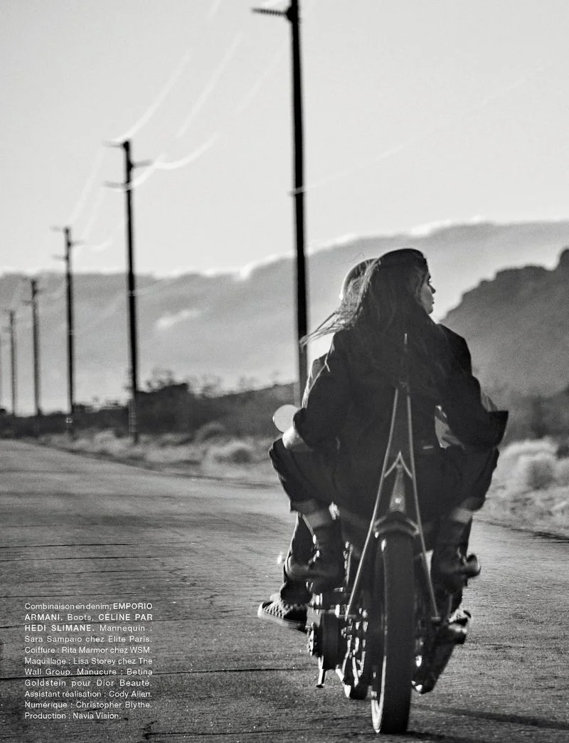 Sara Sampaio Is 'Born to Be Wild' Lensed By Hugh Lippe In Numéro France ...
