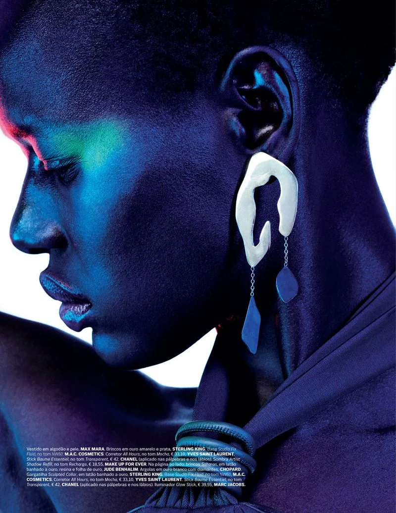 Ajak Deng In 'Estrela Dacente' Lensed By Jamie Nelson For Vogue ...