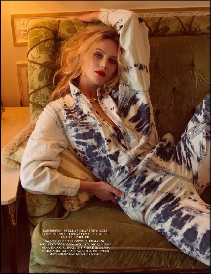 Frida Gustavsson Poses In 'Ritz Happens' Lensed By Marcus Lambert For ...