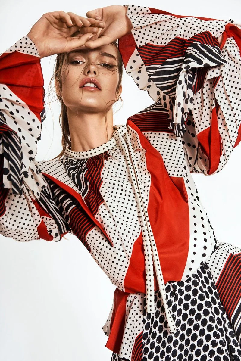 Caleb & Gladys Capture Boho Structures On Dasha Maletina For Vogue ...