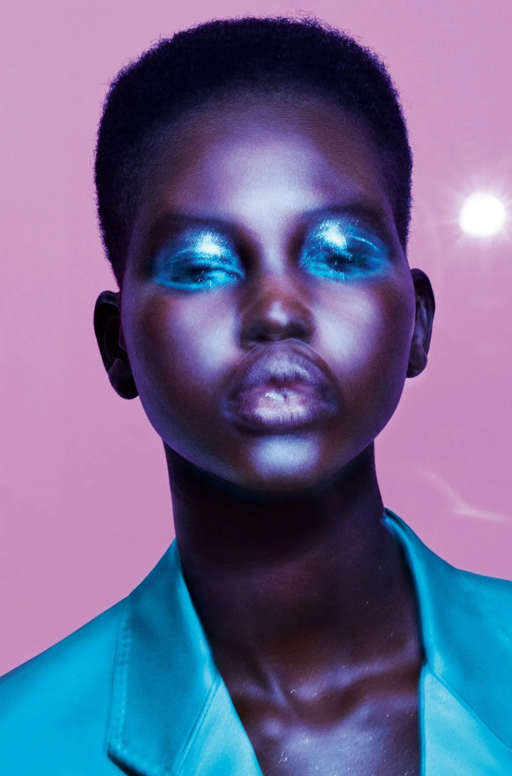 Adut Akech Goes Beautifully Bold, Lensed By Daniel Jackson For Allure ...