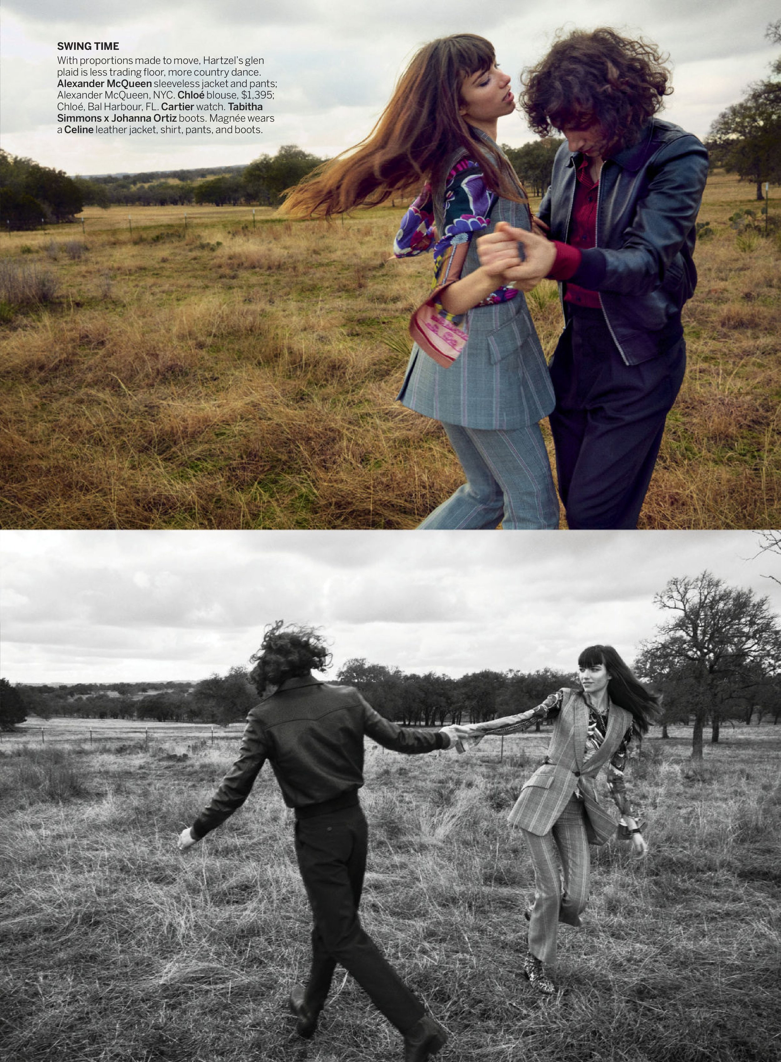 Grace Hartzel + Marlon Magnee In 'Dawn to Dusk' By Daniel Jackson For ...