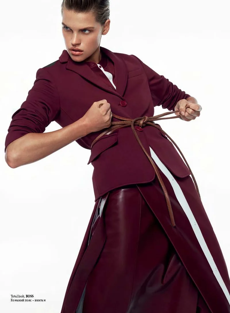 Kim Riekenberg Is Lensed In Burberry Riches By Javier López for L ...