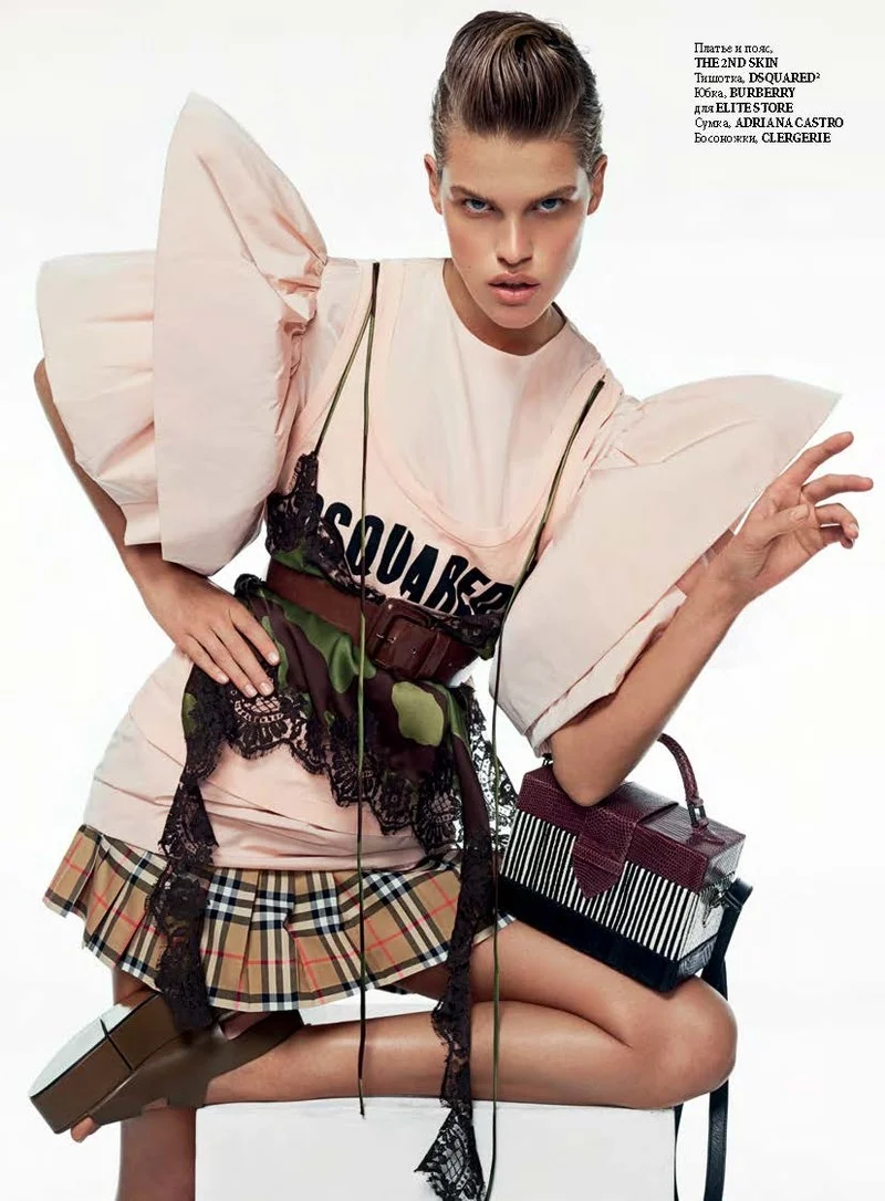 Kim Riekenberg Is Lensed In Burberry Riches By Javier López for L ...