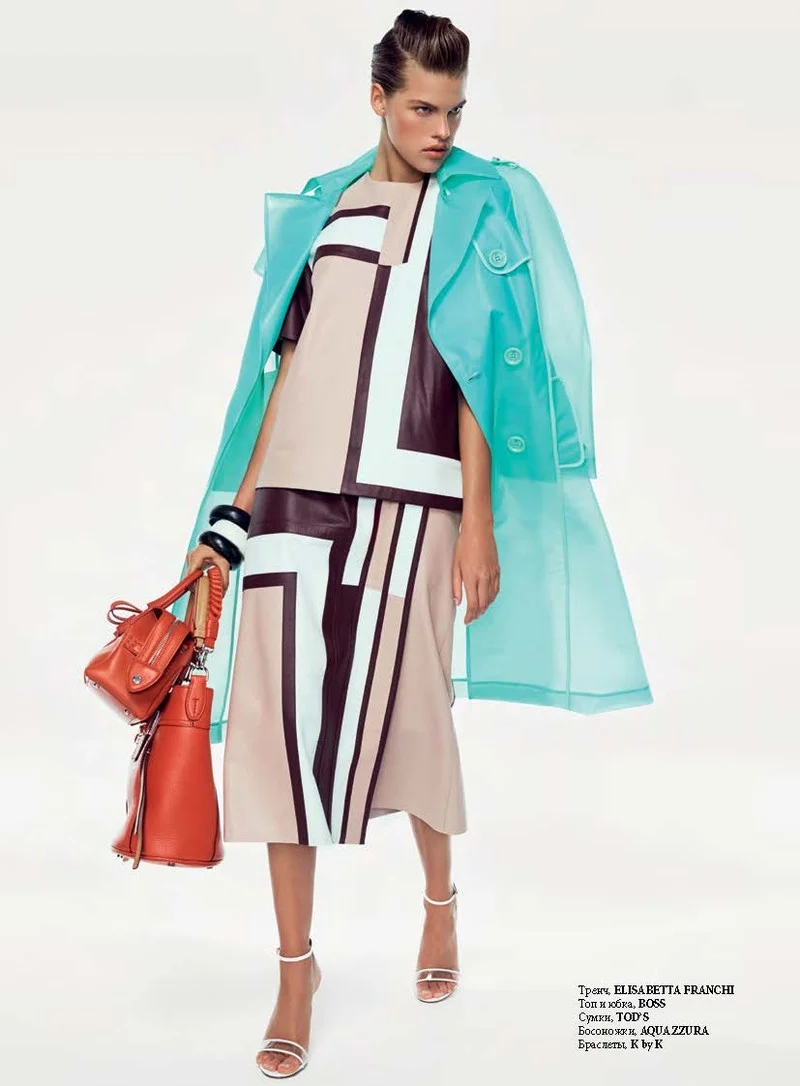 Kim Riekenberg Is Lensed In Burberry Riches By Javier López for L ...