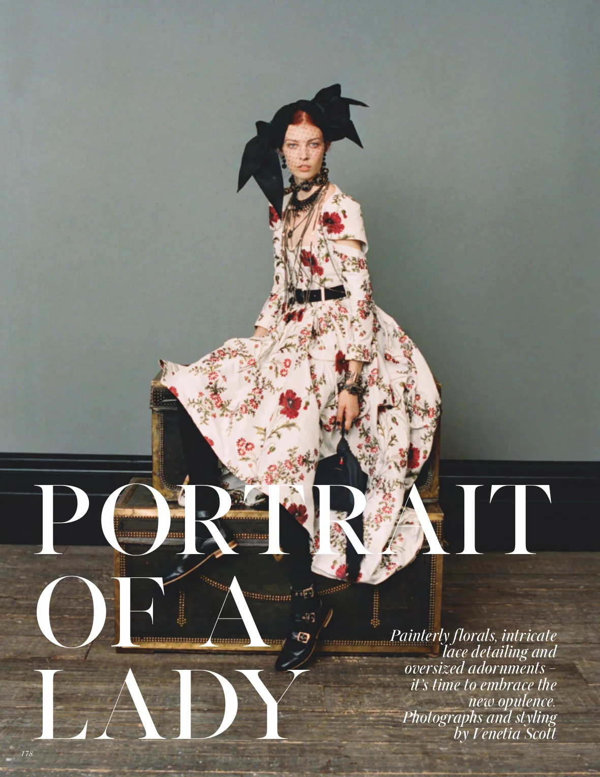 Venetia Scott Captures Remington Williams In 'Portrait of a Lady' For ...