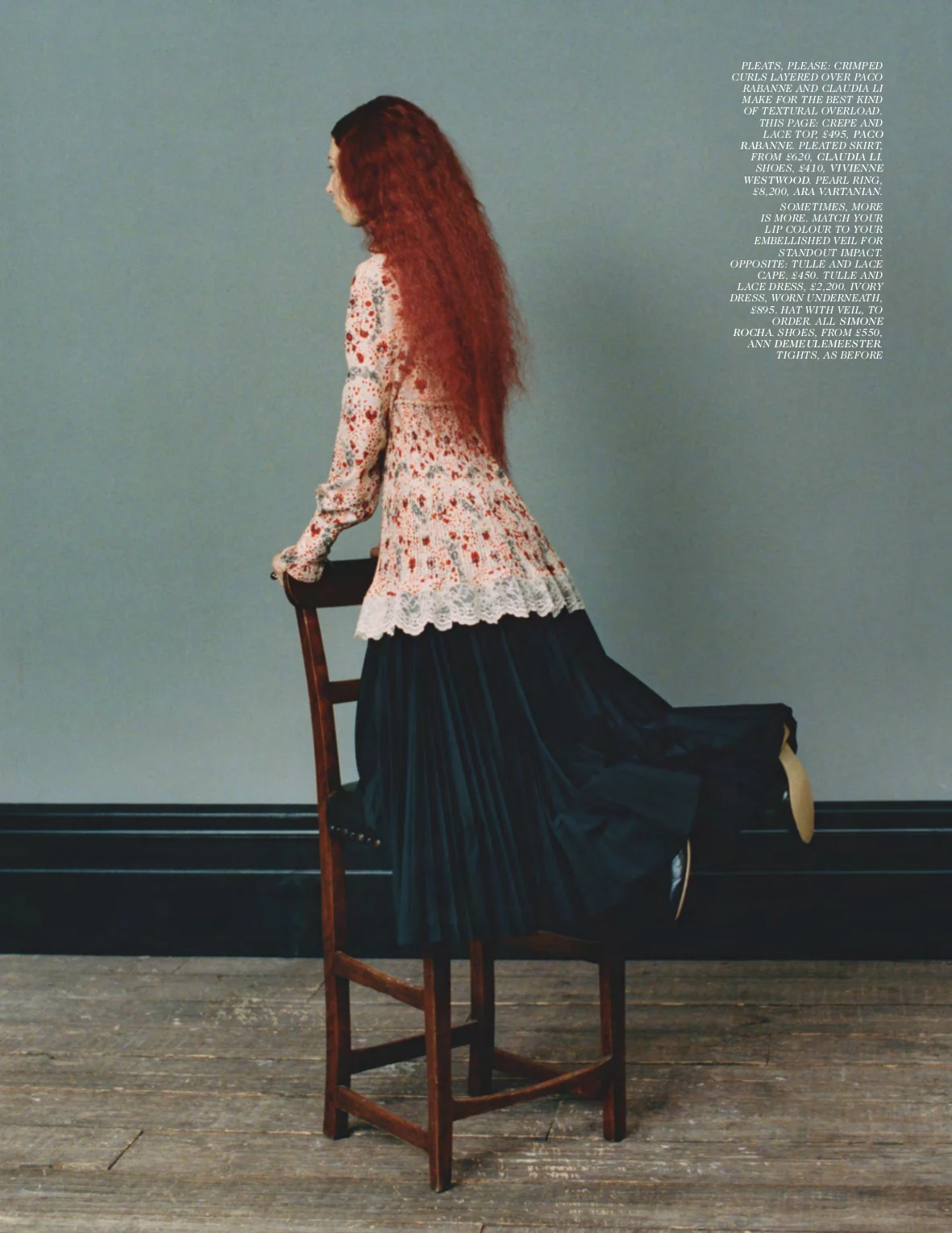 Venetia Scott Captures Remington Williams In 'Portrait of a Lady' For ...