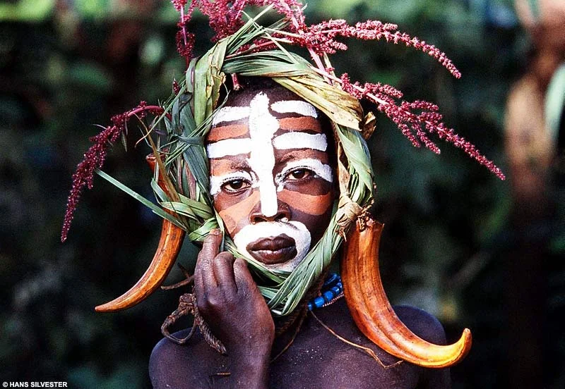 The Omo Valleys Surma Mursi Tribes Vintage 2008 In Hans Silvester