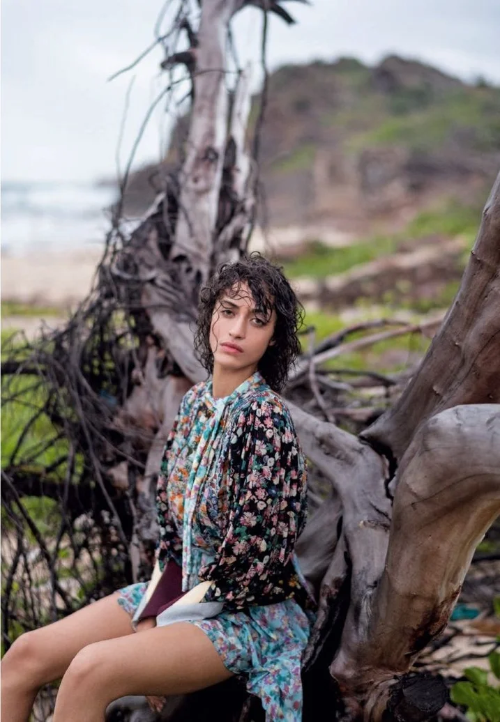 Gilles Bensimon Flashes Alanna Arrington In 'Tropicalia' For ELLE ...