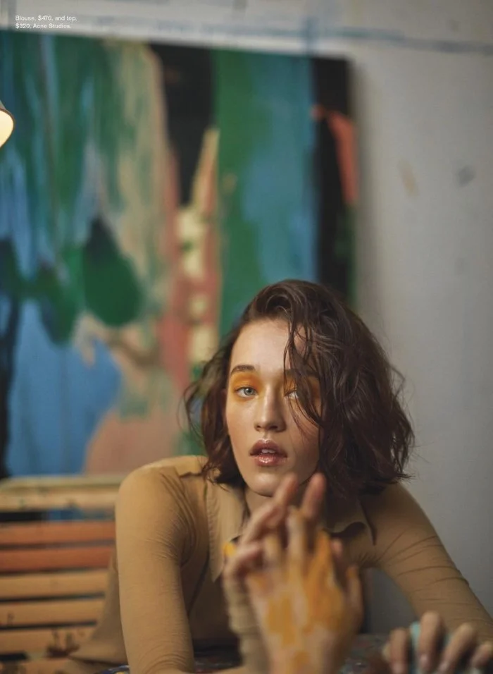 Elizabeth Davison Fronts 'Blank Slate' Lensed By D. Picard For Fashion ...