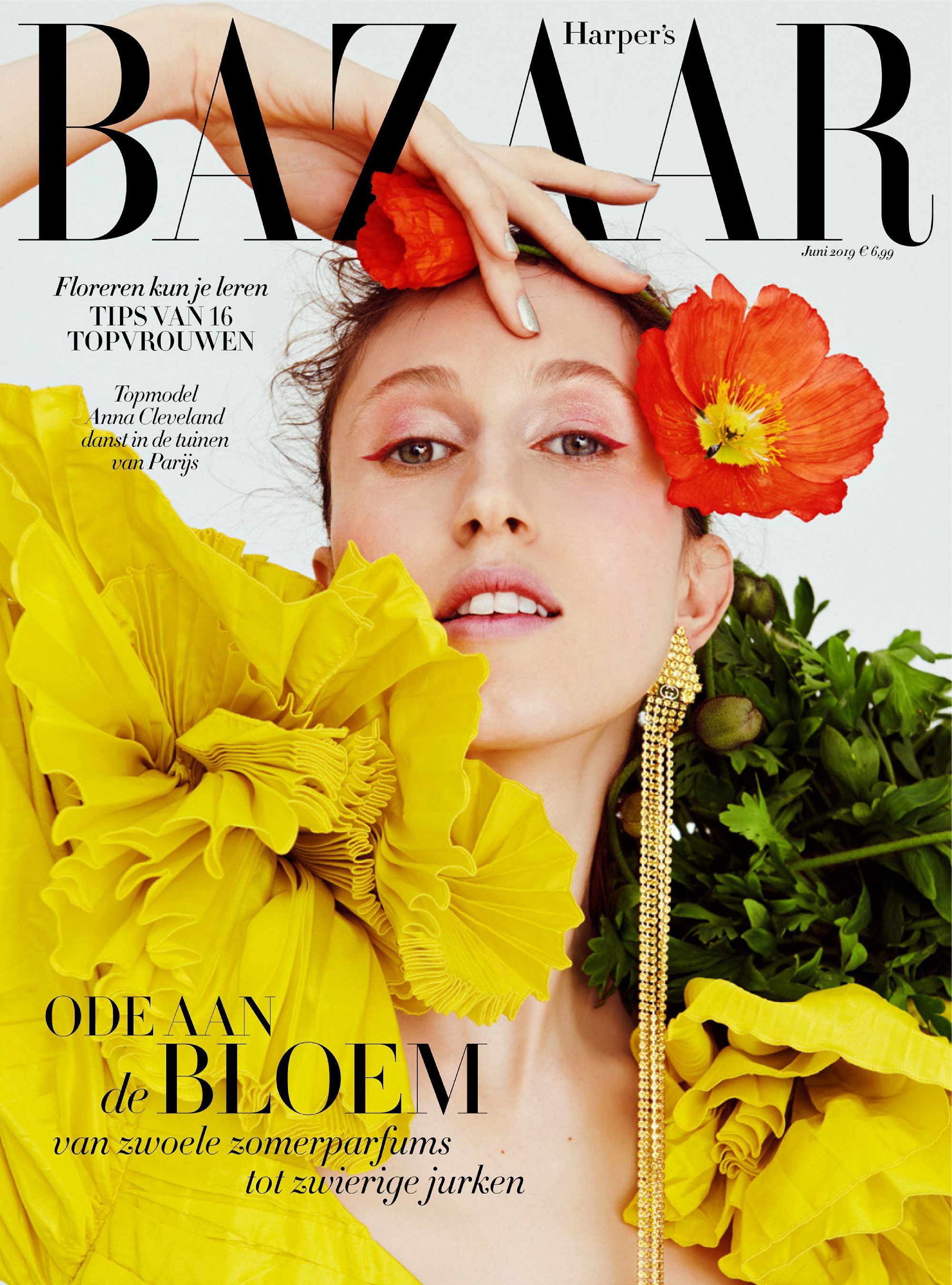 Anna Cleveland Is Nature Goddess, Lensed By Patrovsky + Ramone For ...