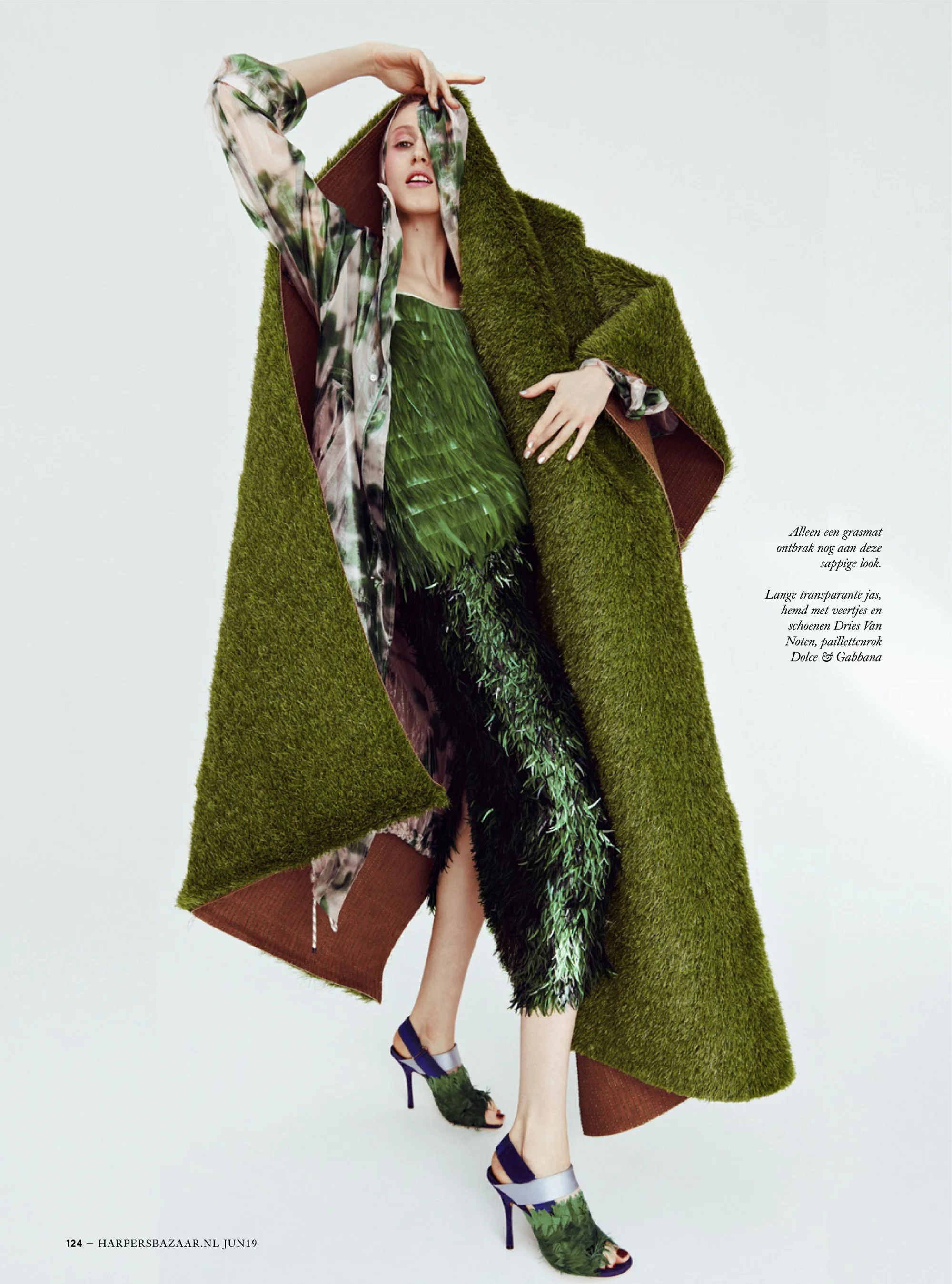 Anna Cleveland Is Nature Goddess, Lensed By Patrovsky + Ramone For ...