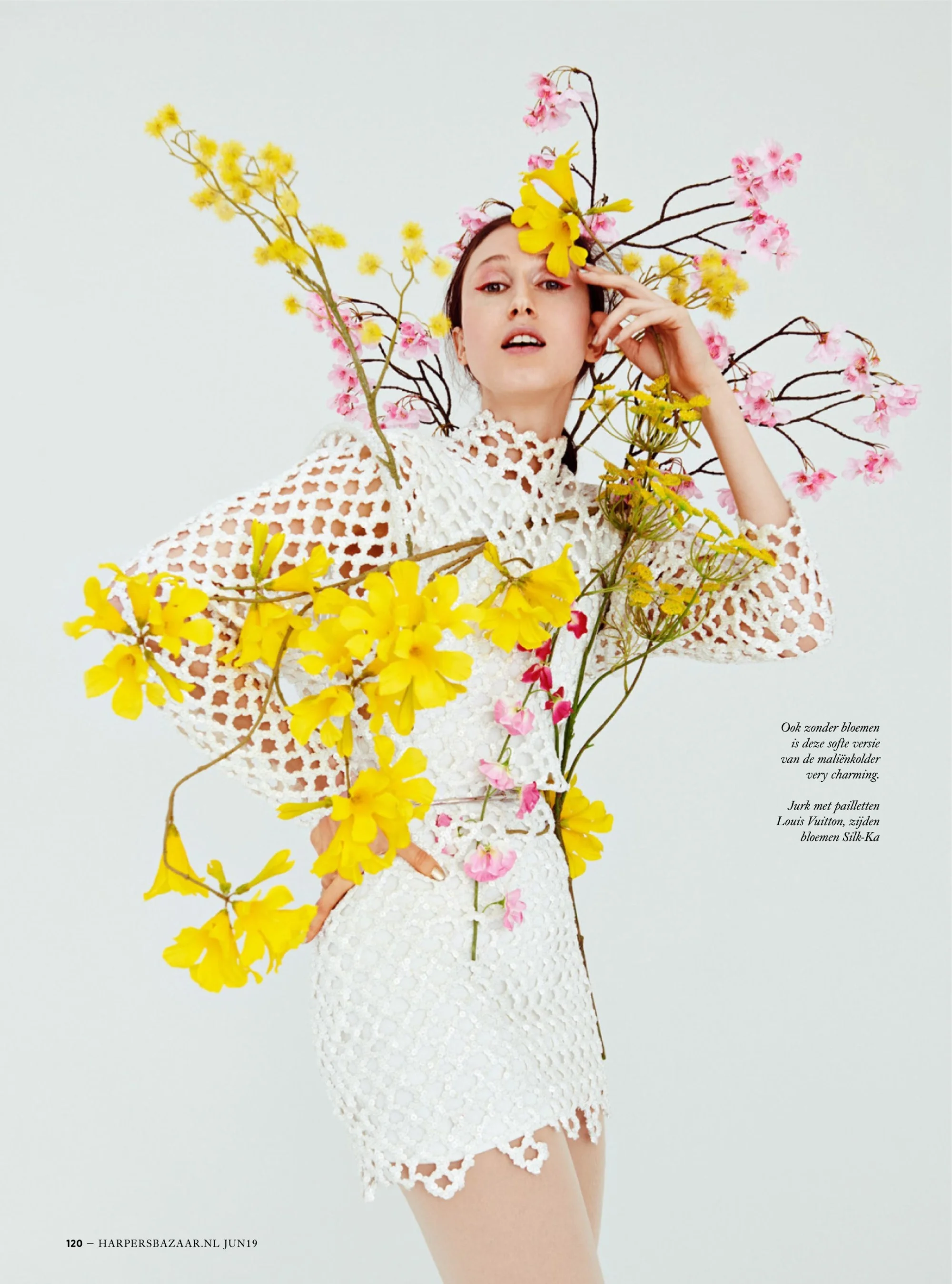 Anna Cleveland Is Nature Goddess, Lensed By Patrovsky + Ramone For ...