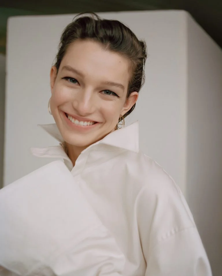 McKenna Hellam Wears Modern-Edgy Elegance Lensed By Zoltan Tombor For ...