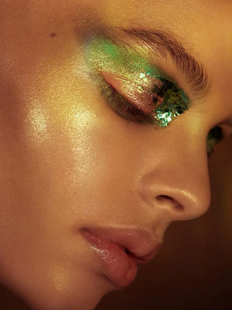 India Makailah Graham Wears Her 'Heavy Metal Beauty' Face For Harper's ...