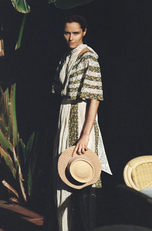 Tasha Tilberg Poses In Romantic Prints Lensed By Jean Pierrot For ...