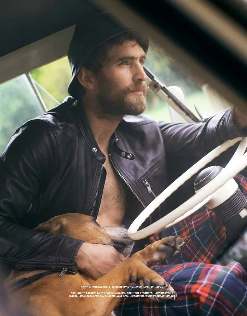 Will Chalker Takes Chloe Pridham + Kids Back To The Land For L'Officiel ...