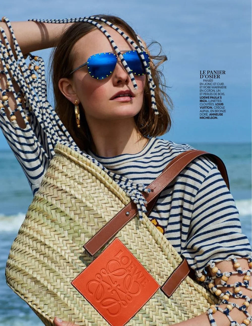 Nimue Smit Wears Beach Classics Lensed By Wendelien Daan For Madame ...