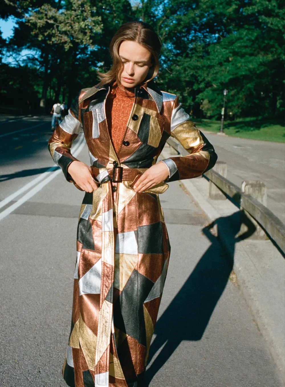 Birgit Kos Poses In 'Fearless Fall' Fashion By Matthew Sprout For ...