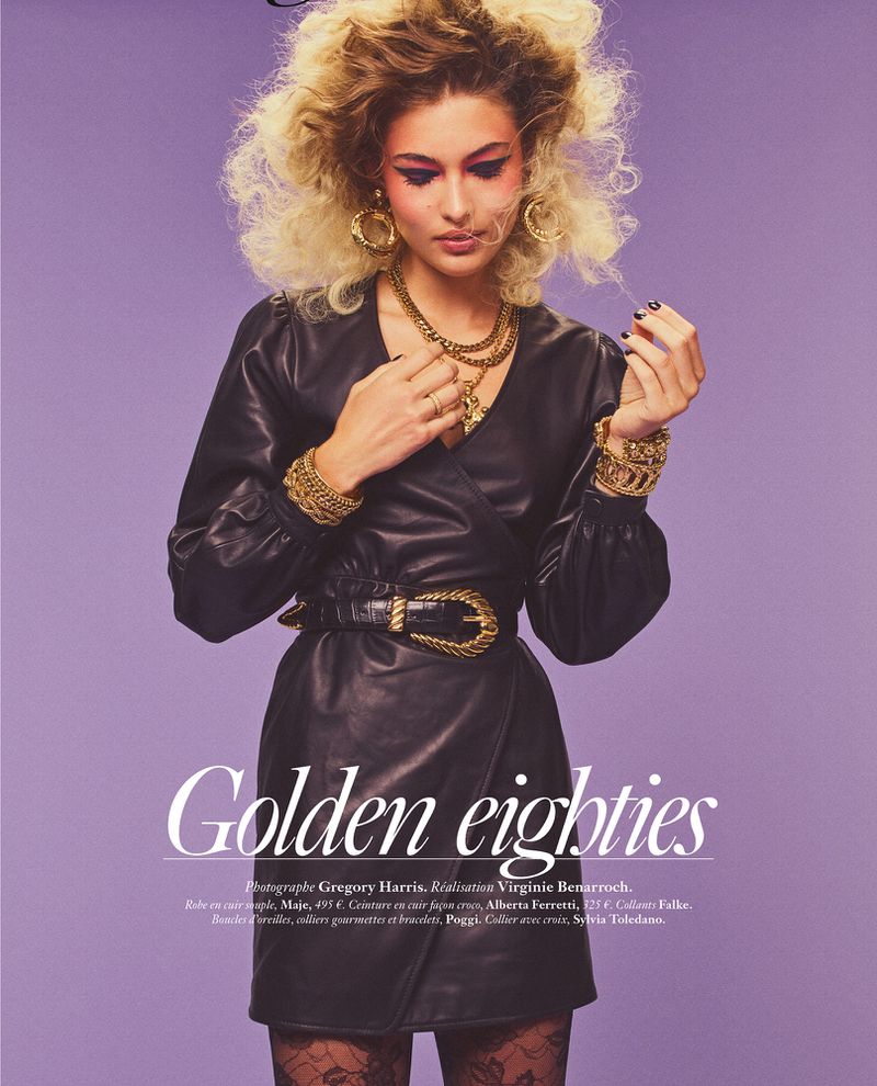 Gregory Harris Flashes Grace Elizabeth In 'Golden Eighties' For Vogue ... Gregory Harris Flashes Grace Elizabeth In 'Golden Eighties' For Vogue ...