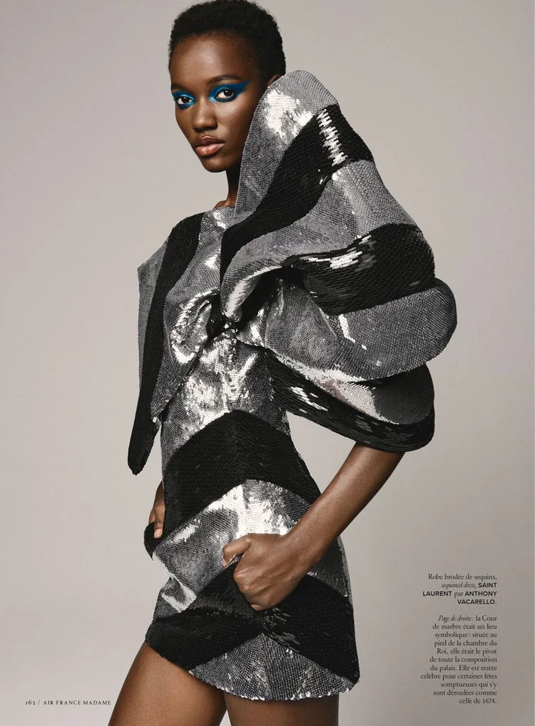 Herieth Paul In 'La Mode Reine' Fall 2019 Fashion Trends For Air France ...