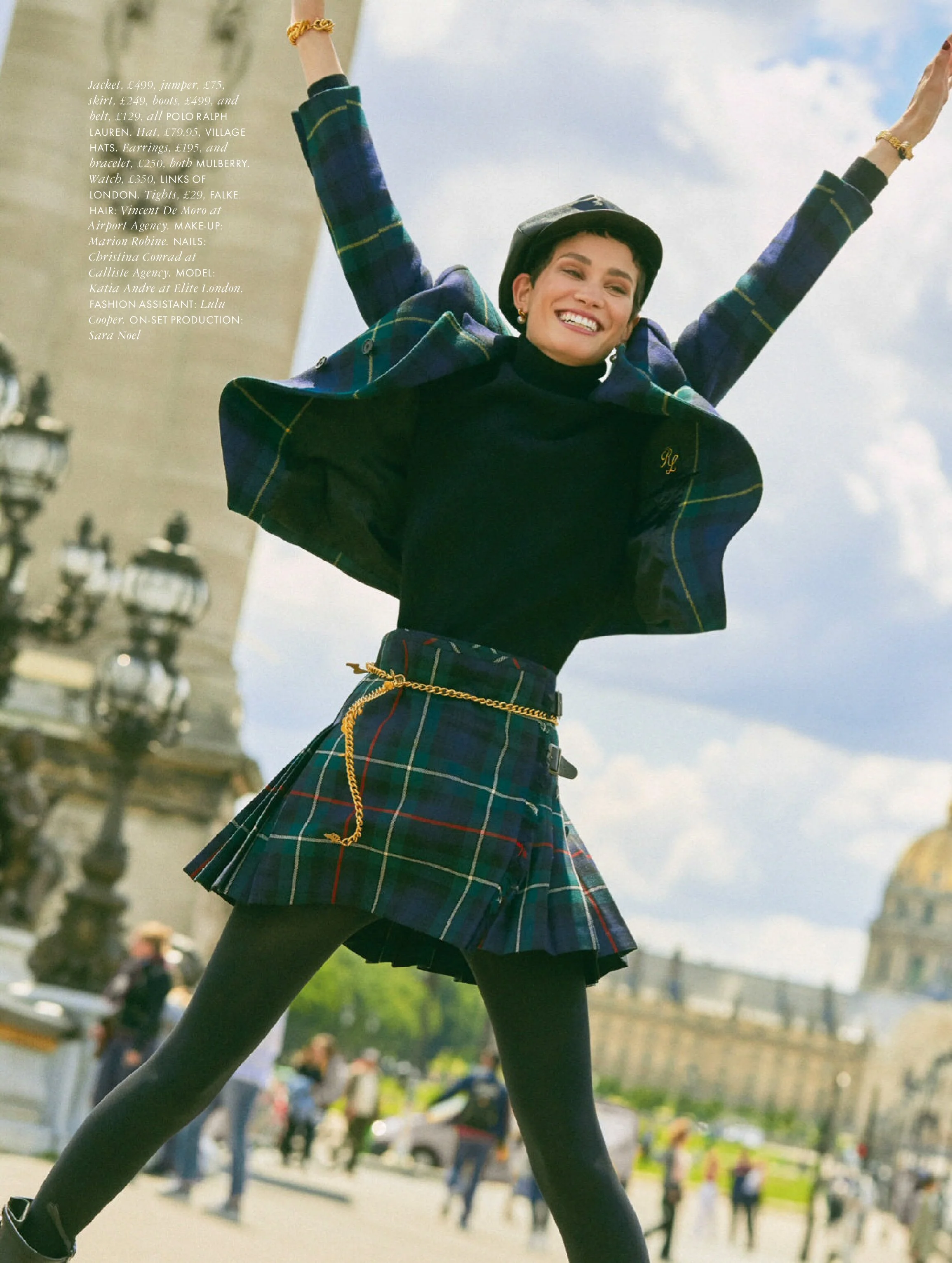 Katia Andre Fronts 'From Paris with Love' Lensed by Daniel Clavero for ...