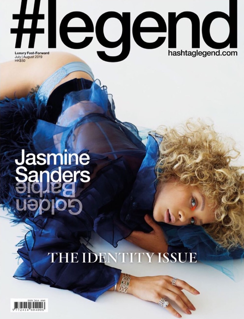 Jasmine Sanders Celebrates PJ Lam's Vision of Grace + Glamour for # ...