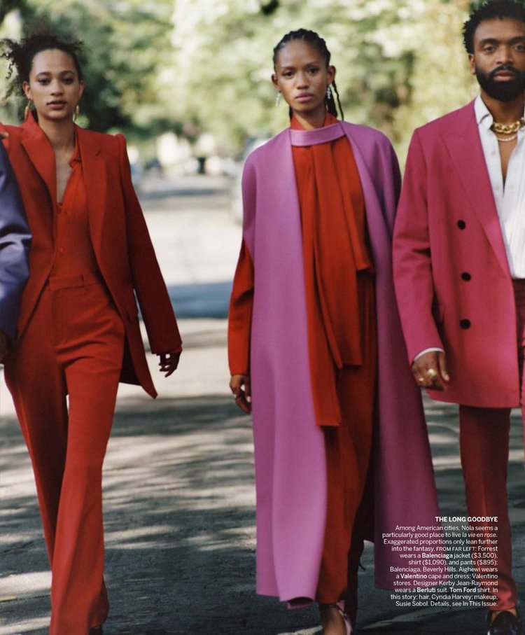 Oliver Hadlee Pearch Captures 5-Star Cast for 'Easy Street' in Vogue US ...