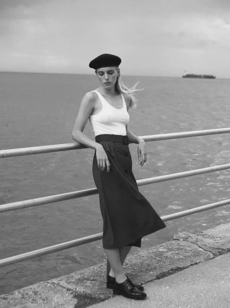 Erika Linder Takes A Coastal Adventure in 'A Sea Change' by Stefan ...