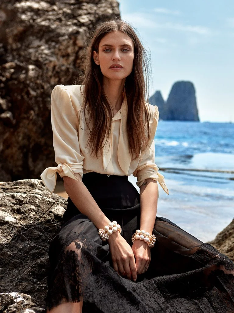 Bianca Balti Greets Fall Fashion Lensed by Tomas de la Fuente for ...