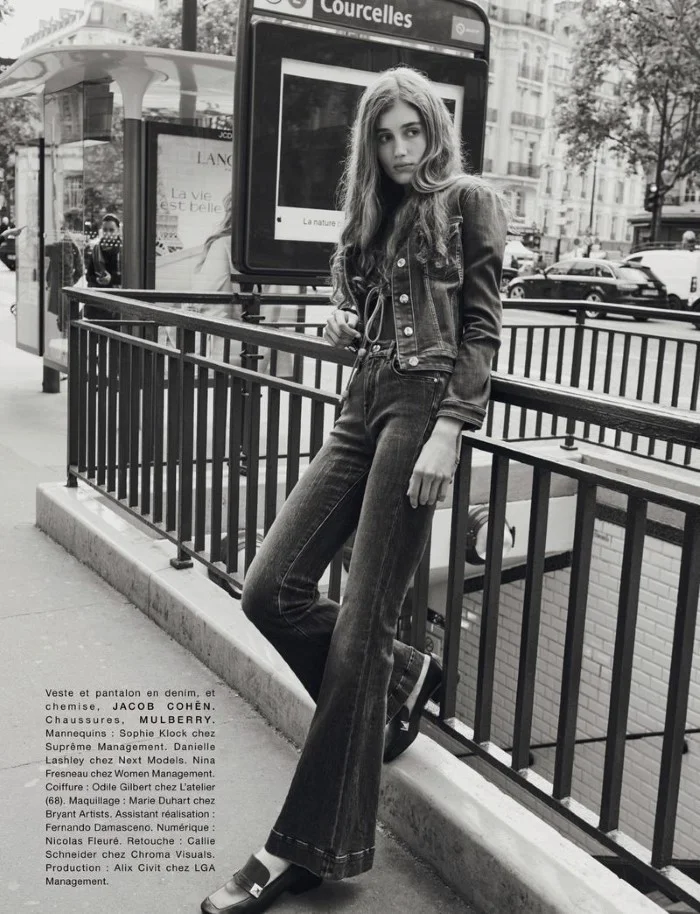 Pamela Hanson Captures Danielle Lashley, Nina Fresneau + Sophie Klock ...