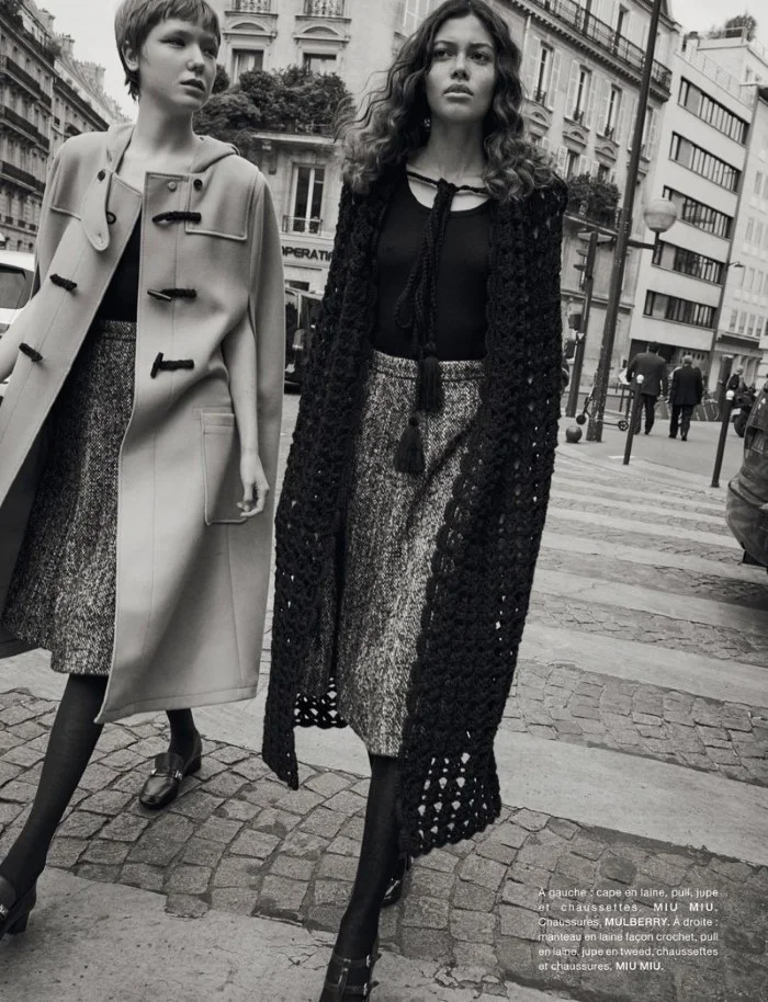 Pamela Hanson Captures Danielle Lashley, Nina Fresneau + Sophie Klock ...
