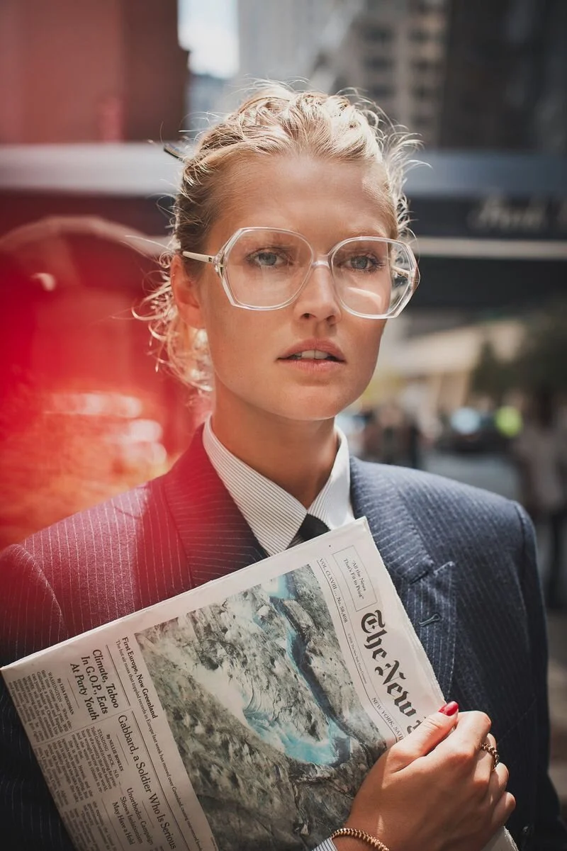 Toni Garrn Suits Up for Fall 2019 in Guy Aroch NYC Images for GQ Mexico ...