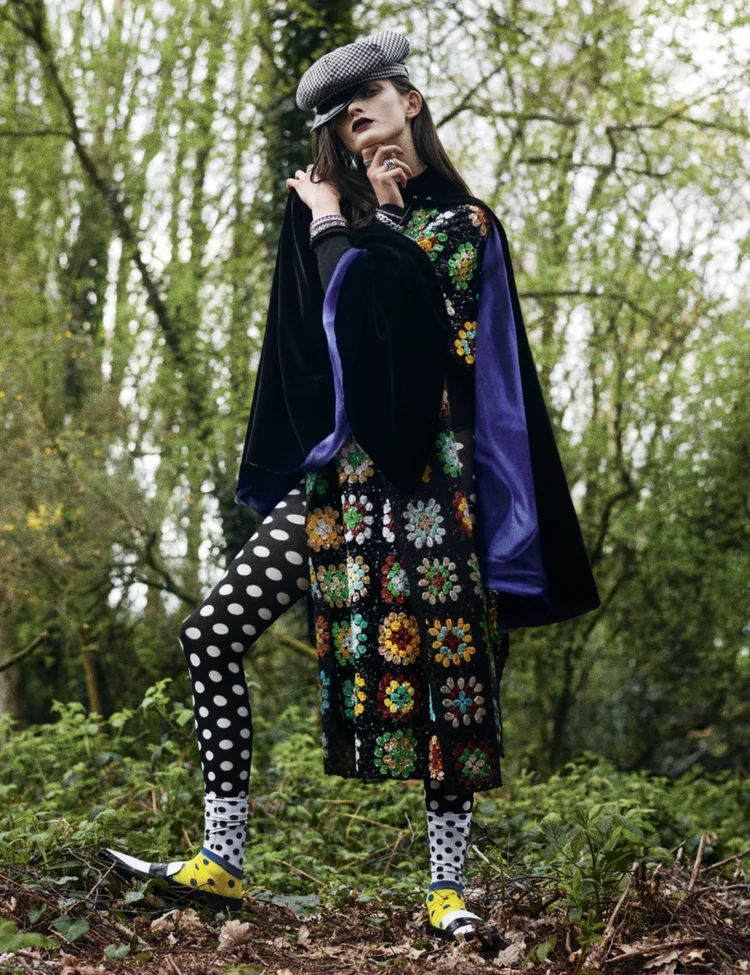 Primrose Archer Joins 'Caped Crusaders' Fall 2019 Fashion Trend by Theo ...