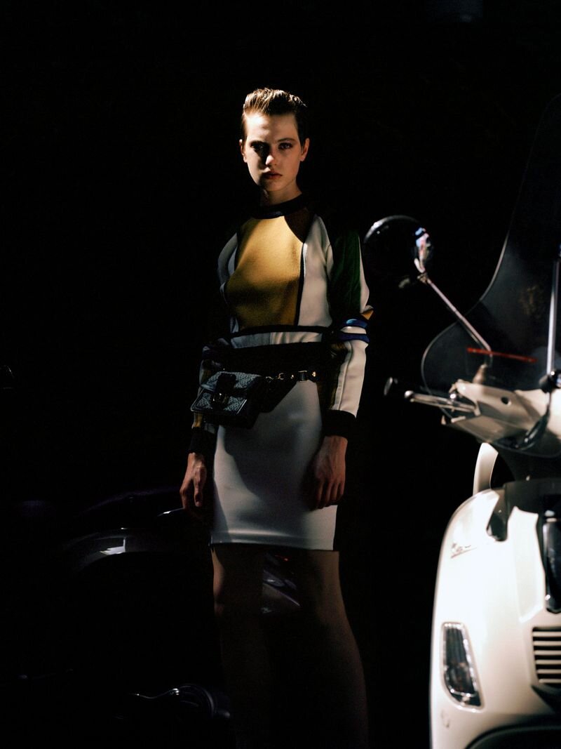 Nikki Tissen Wears the Season's 'Colors' Lensed by Leonardo Scotti for ...