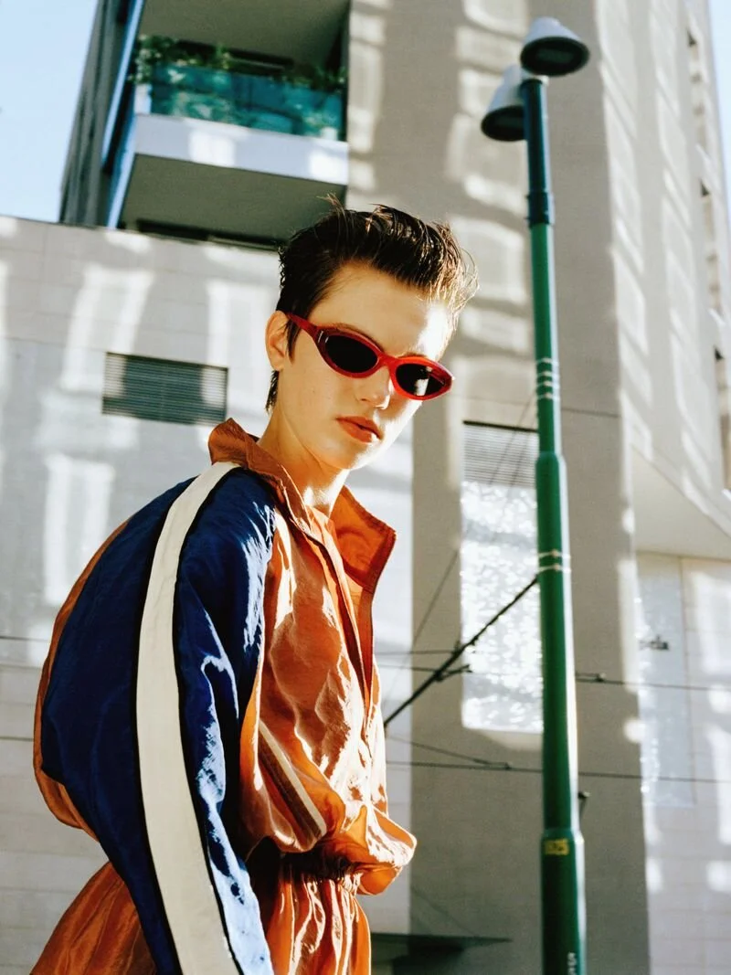 Nikki Tissen Wears the Season's 'Colors' Lensed by Leonardo Scotti for ...