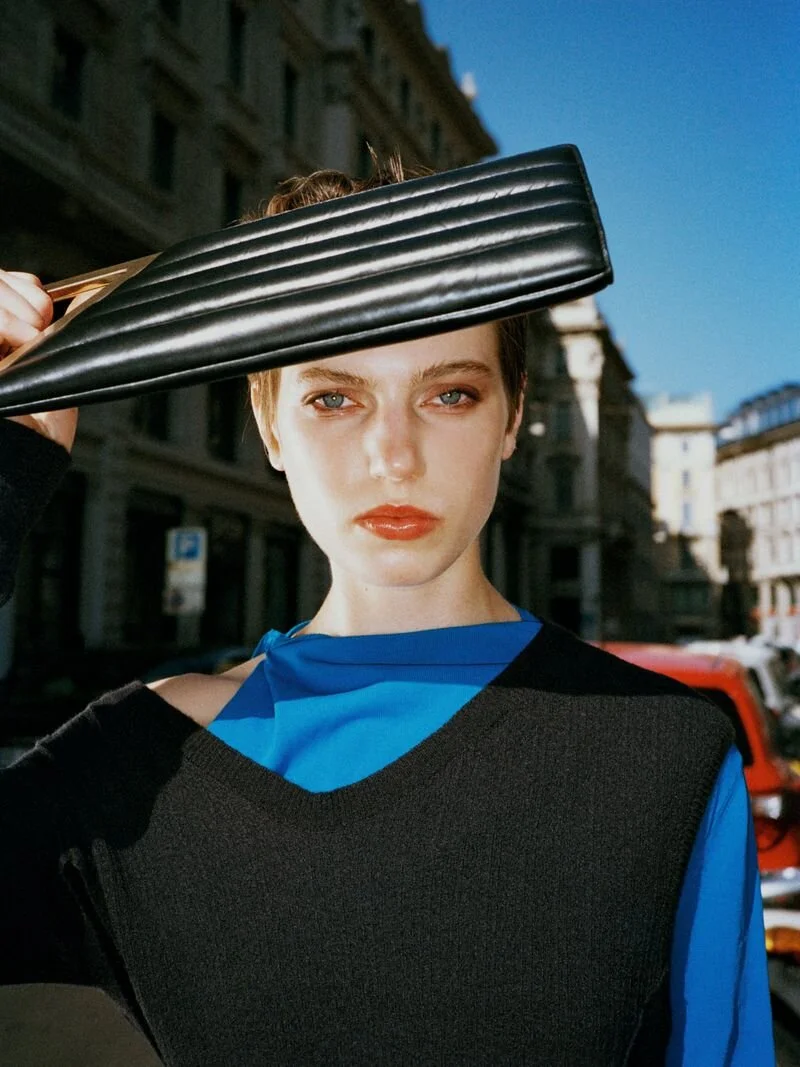 Nikki Tissen Wears the Season's 'Colors' Lensed by Leonardo Scotti for ...