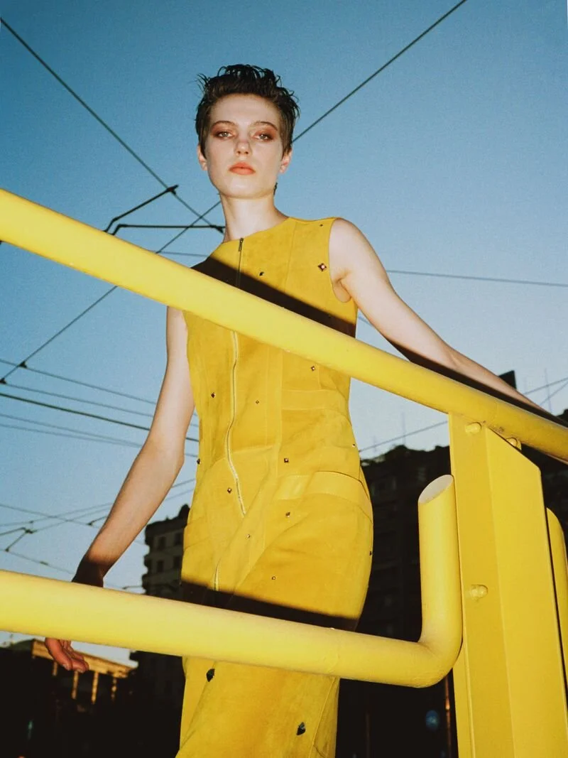 Nikki Tissen Wears the Season's 'Colors' Lensed by Leonardo Scotti for ...